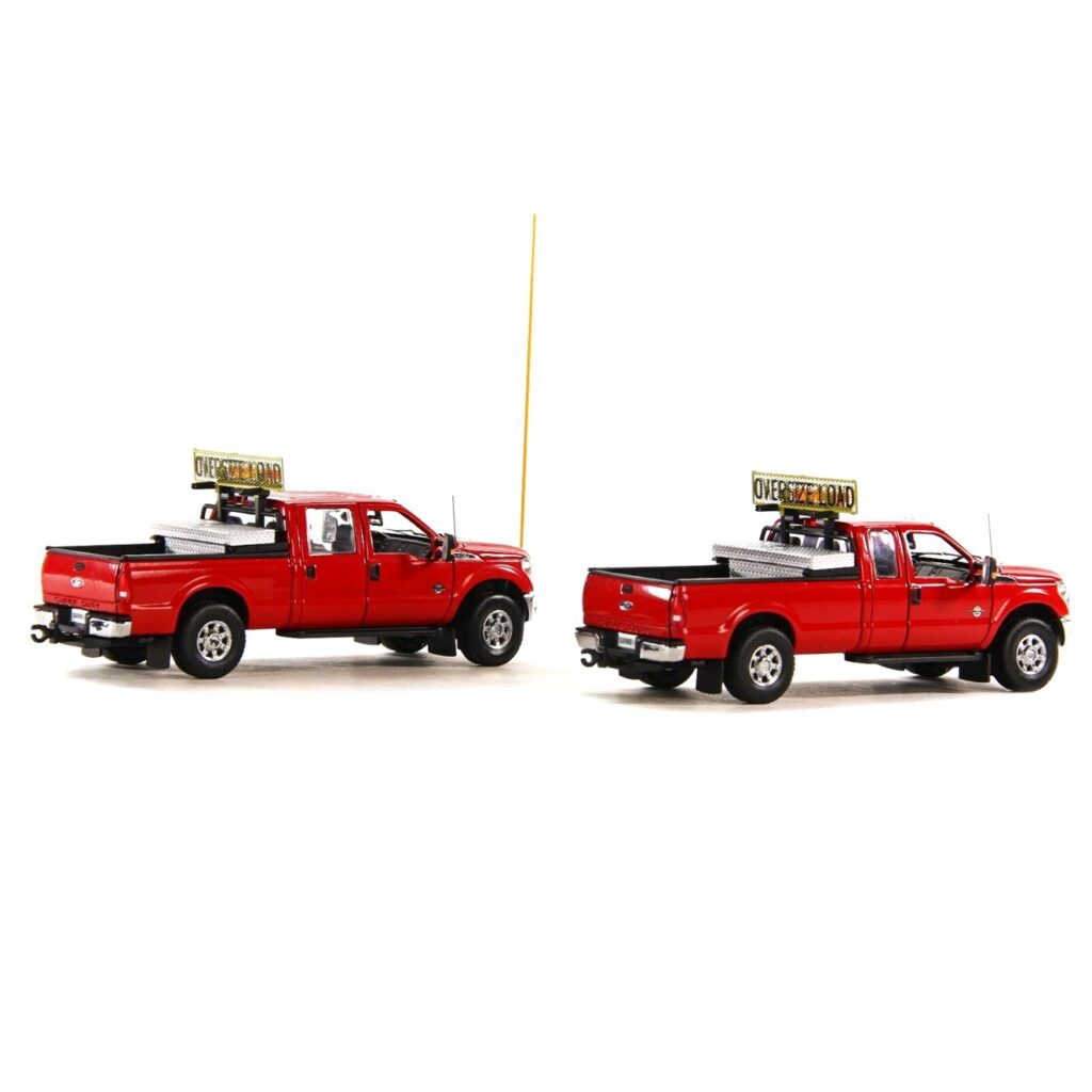 1:50 Set de 2 Camionetas Escolta Ford ® F-250 rojas – CRA® La casa de ...