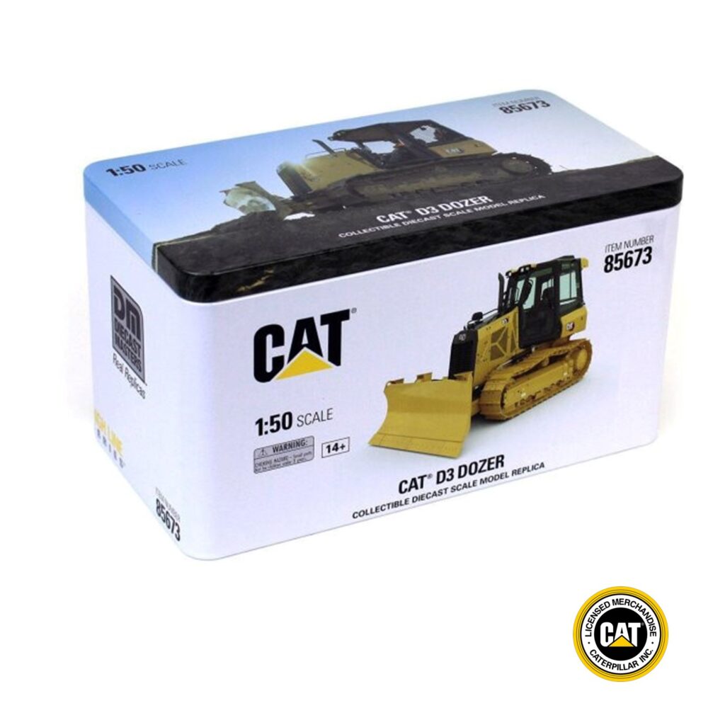 1:50 Tractor de cadenas Caterpillar® CAT® D3 – CRA® La casa de la escala®