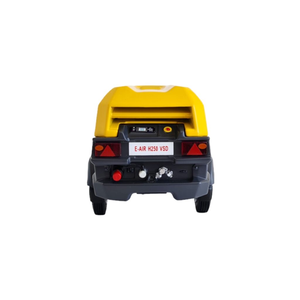 1:25 Compresor portátil Atlas Copco® E-Air H250 VSD – CRA® La casa de ...